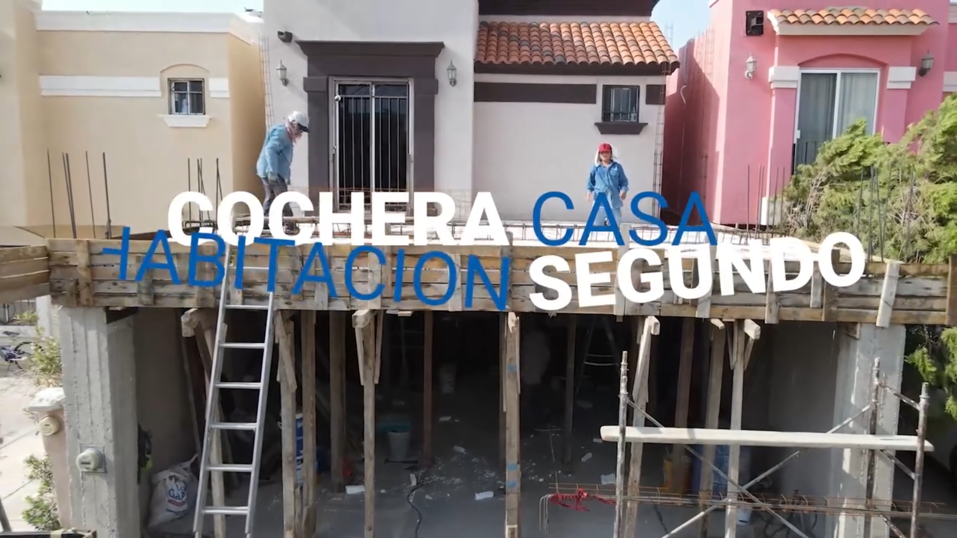 Cochera con vigueta V16 - Trabis